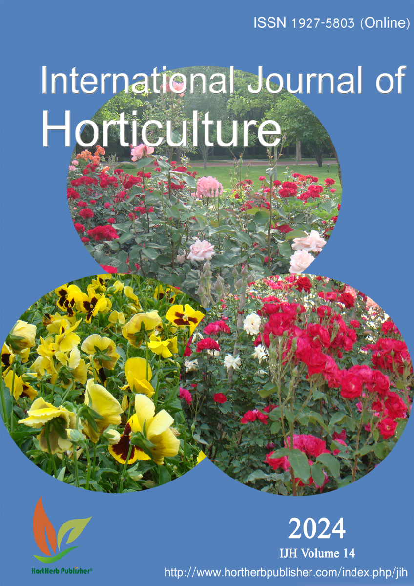 International Journal of Horticulture | A Bioscience Publishing Platform